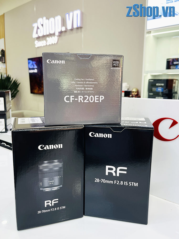 Báng cầm Canon CF-R20EP có quạt tản nhiệt và cổng Ethernet (Chính hãng)